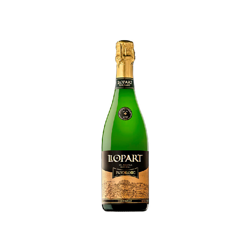 Llopart Imperial Panoràmic Reserva Brut 2018. Koop cava van Corpinnat.